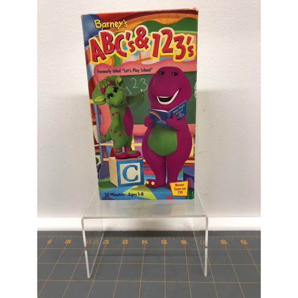 Barney Home Video | Media | 2 Barney Friends Vhs Tapes Barneys Alphabet ...